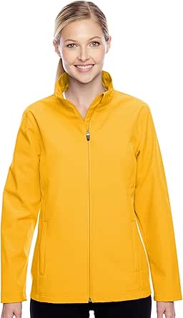 Team 365 Leader Soft Shell Jacket (TT80W) Vegas Gold, XS at Amazon ...