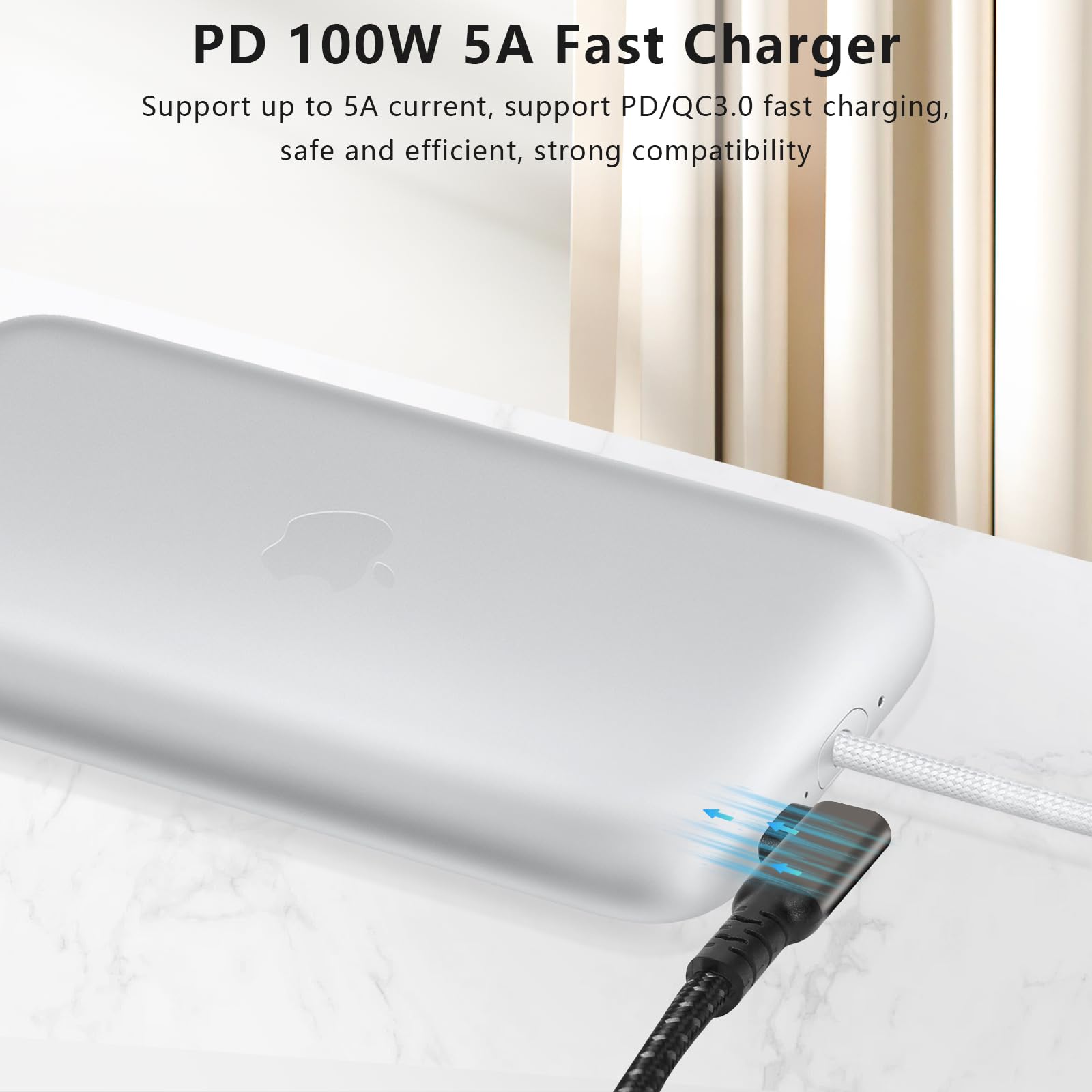 Snapklik.com : Link Cable 10 FT For Apple Vision Pro, USB-C To USB-C ...