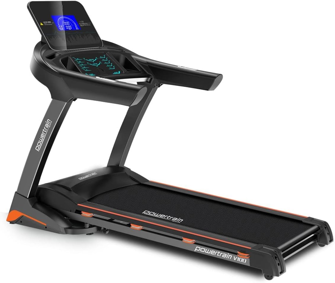 Powertrain V100 Electric Treadmill Exercise Machine Home Gym Equipment ...