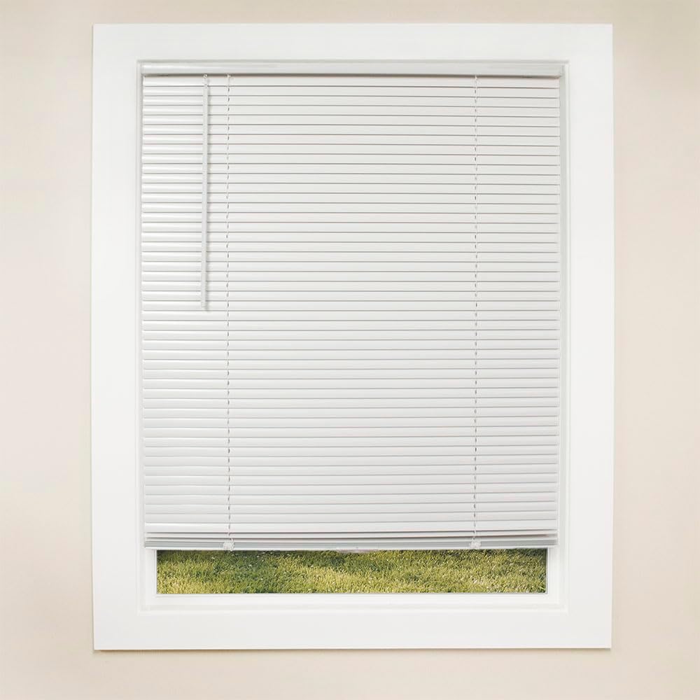 Amazon.com: Lumino 1-inch Aluminum Cordless Blackout Blind for Windows ...