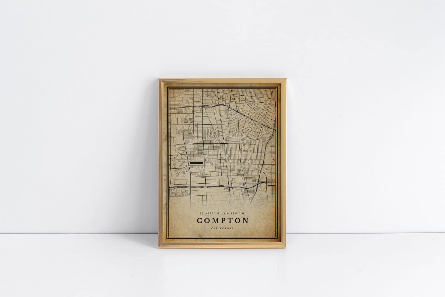 Compton City Map