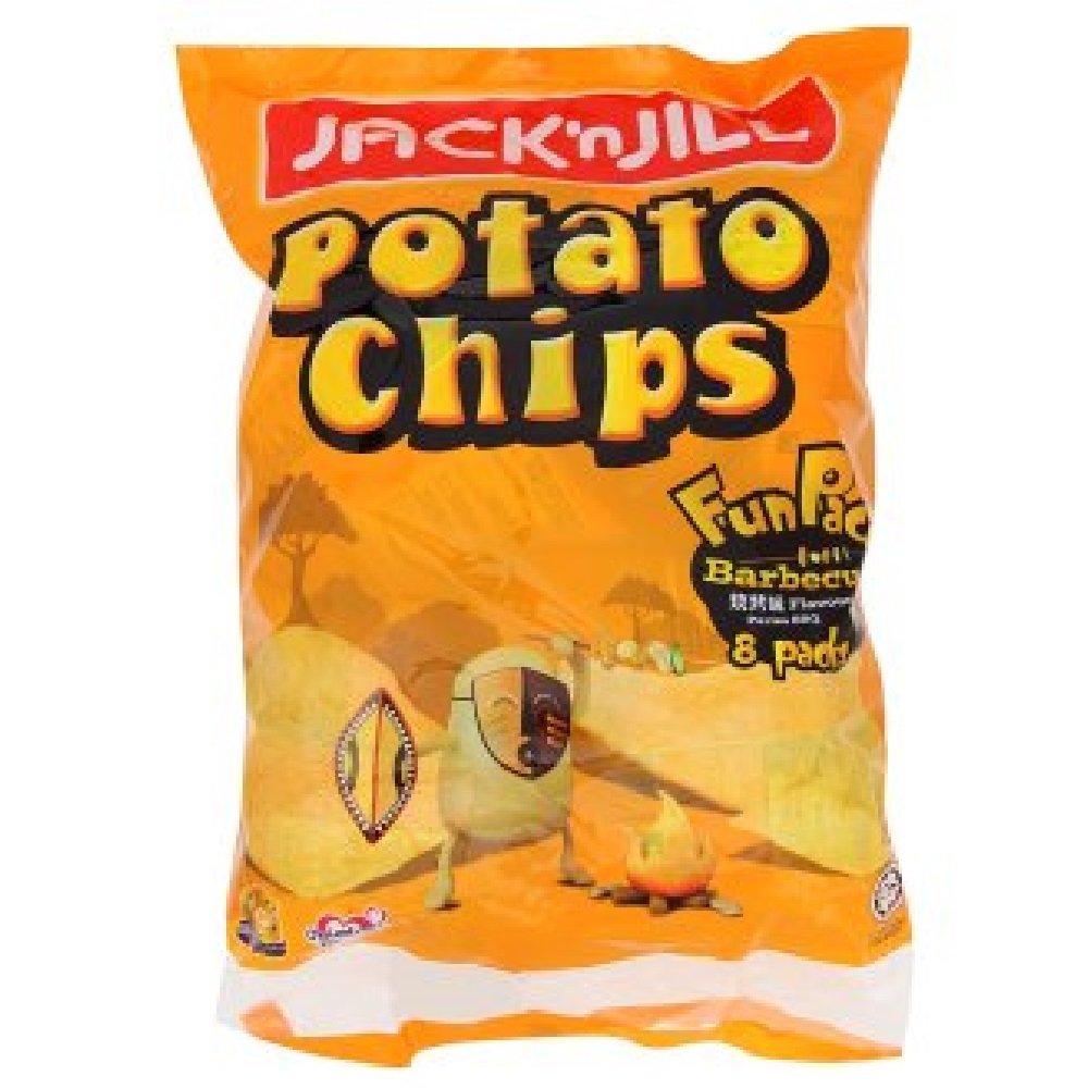 Amazon.com: Jack 'n Jill Barbecue Potato Chips 32 Packs x 15g