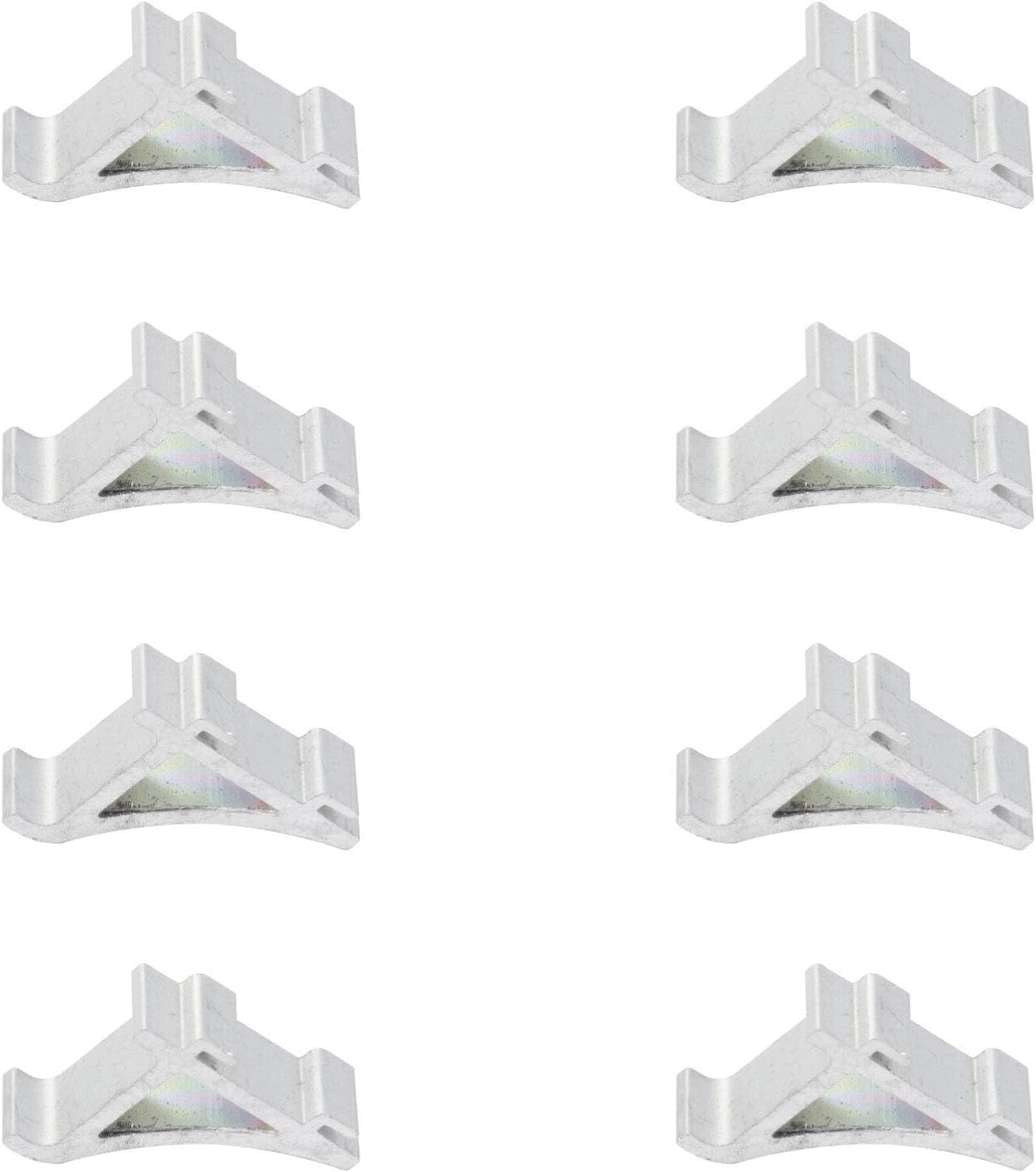 Amazon.com: Cabilock 8Pcs square stand Cooler Shelf Brackets adjustable ...