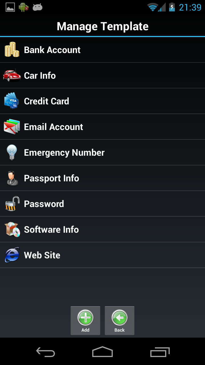 Password Safe - App on Amazon Appstore