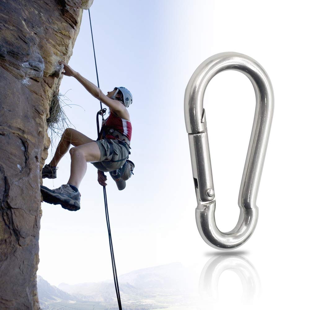 Snapklik.com : PHITUODA 4Pack 2.75 Inch Flag Pole Snap Clip Hooks ...