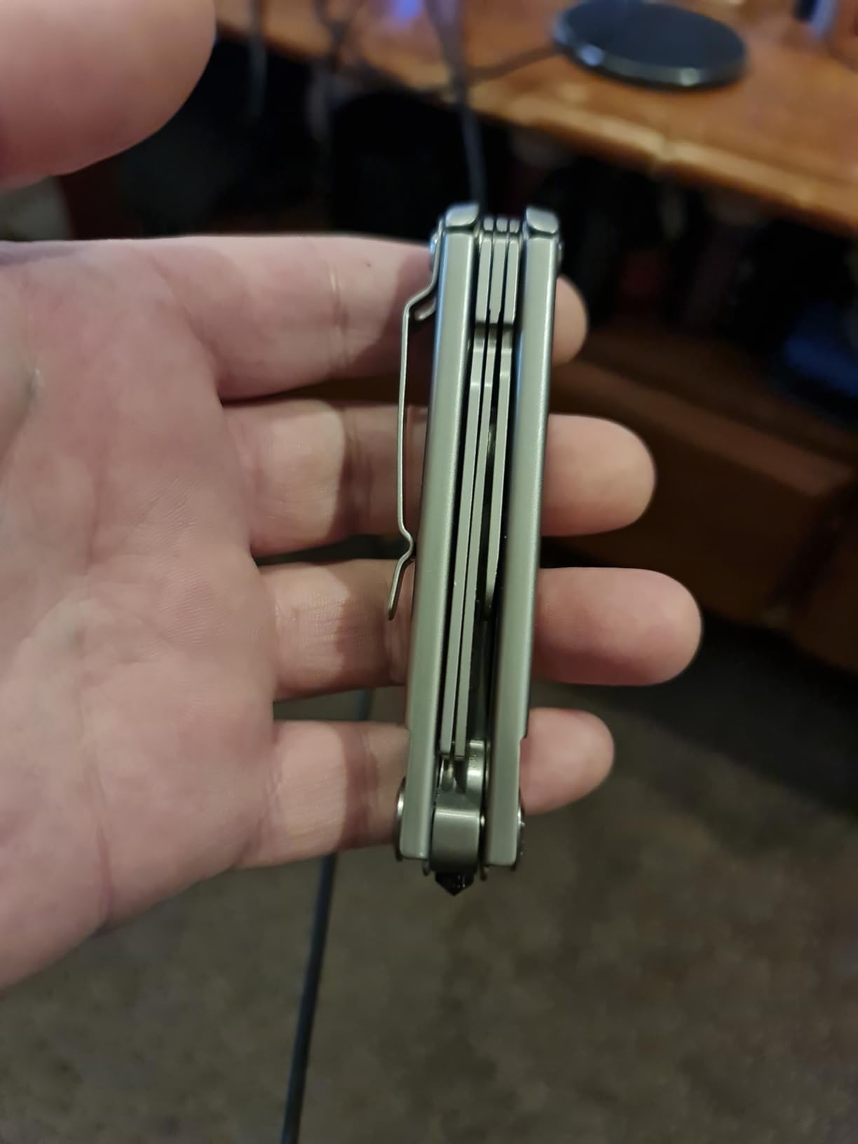 TACTIMAN 9-in-1 Multi Tool, Pocket Knife, Multitool Folding Knife for ...