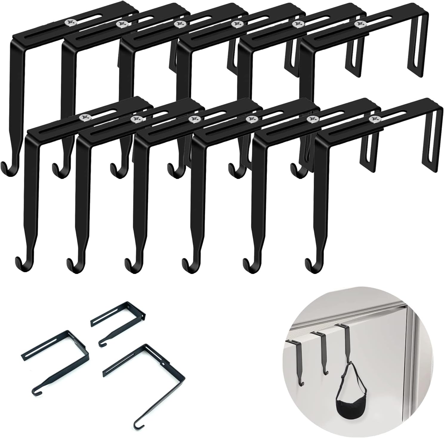 Amazon.com: Jctinutl 12 Pcs Adjustable Cubicle Universal Partition ...