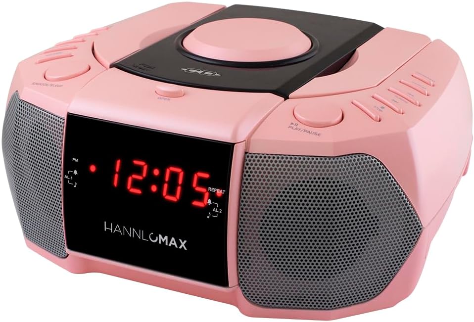 Amazon.com: HANNLOMAX HX-334CD CD Player with PLL AM/FM Radio, Digital ...
