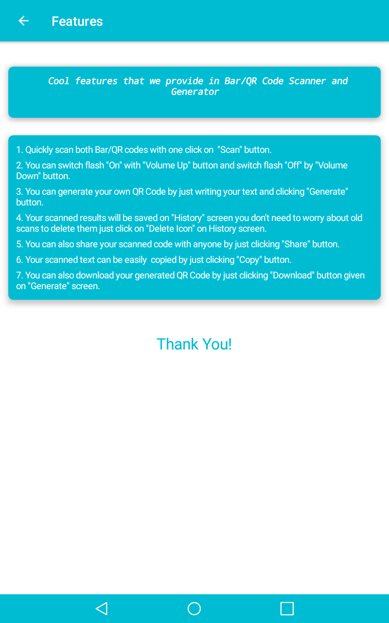 QR/Barcode Scanner & Generator - App on Amazon Appstore