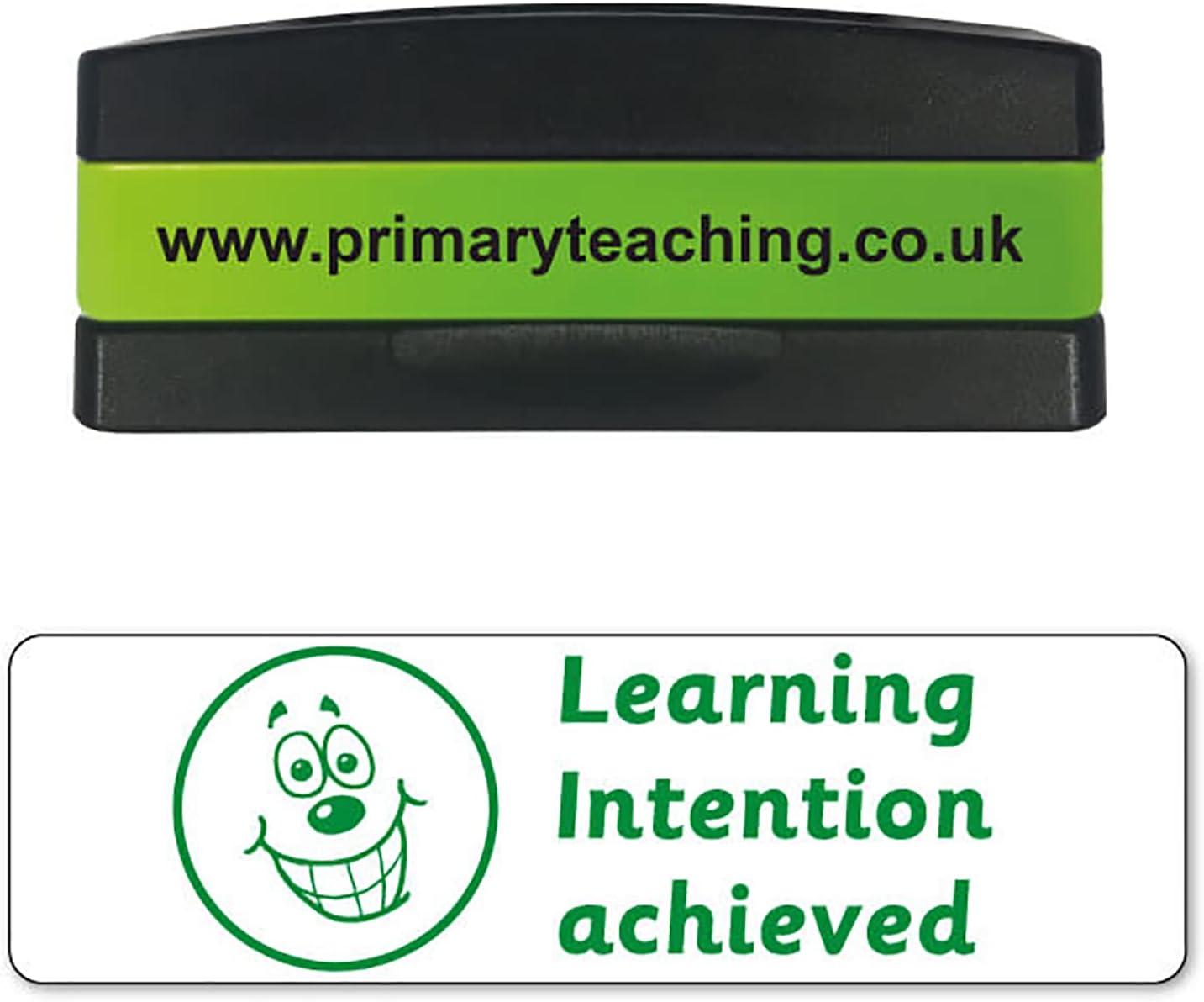 Stackable Learning Intention Achieved Smiley Face Pre Inked School ...