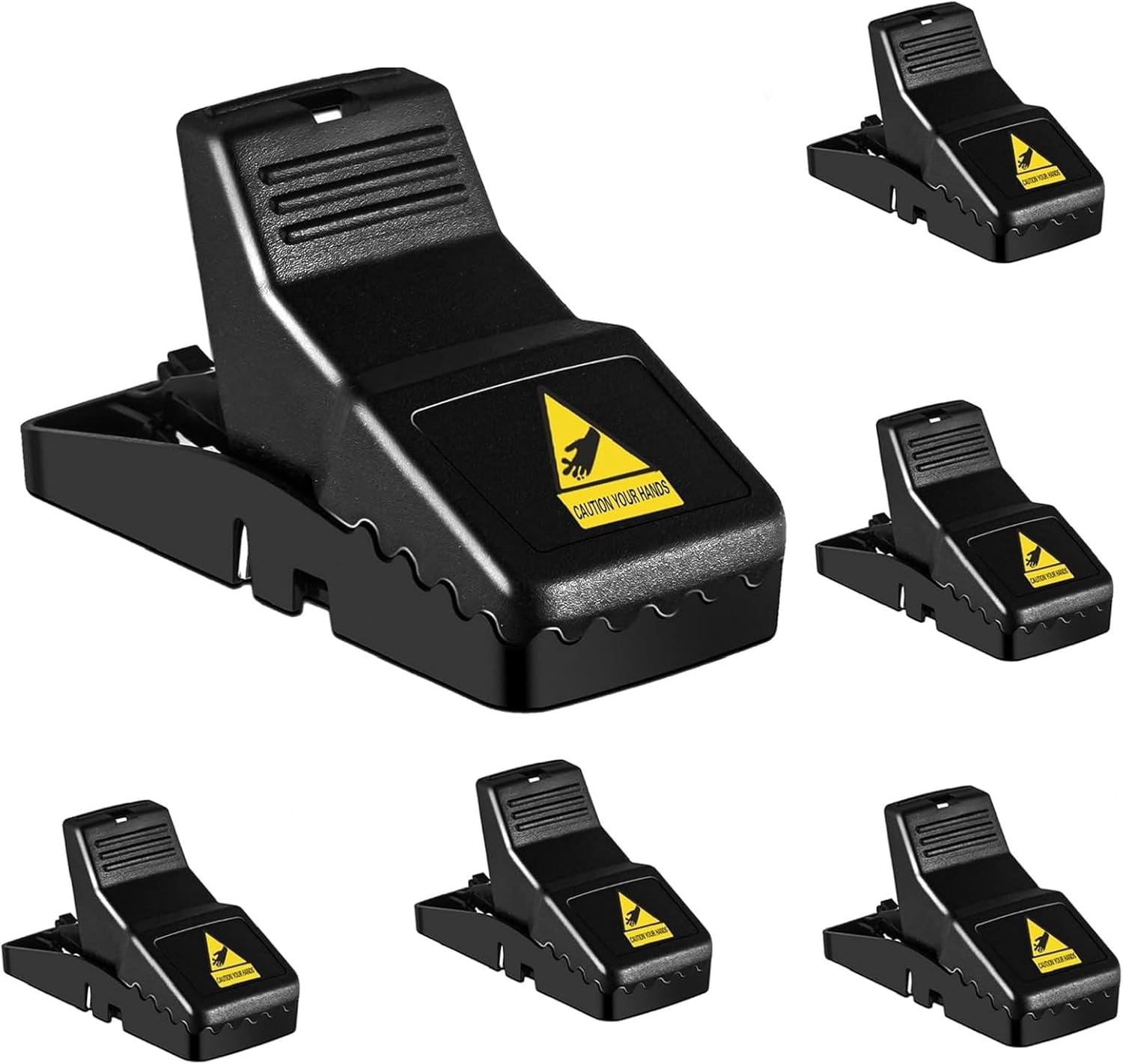 Mouse Trap Reusable Mice Trap - 6 Pack Mouse Traps for Indoors and ...