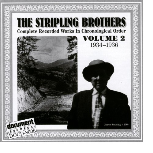 Amazon.com: The Stripling Brothers Vol. 2 1934 - 1936 : Stripling ...
