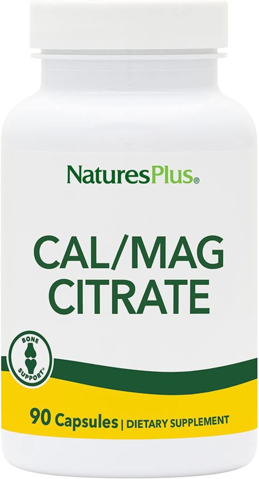 Amazon.com: NaturesPlus Cal/Mag - 500 mg Calcium, 250 mg Magnesium, 180 ...