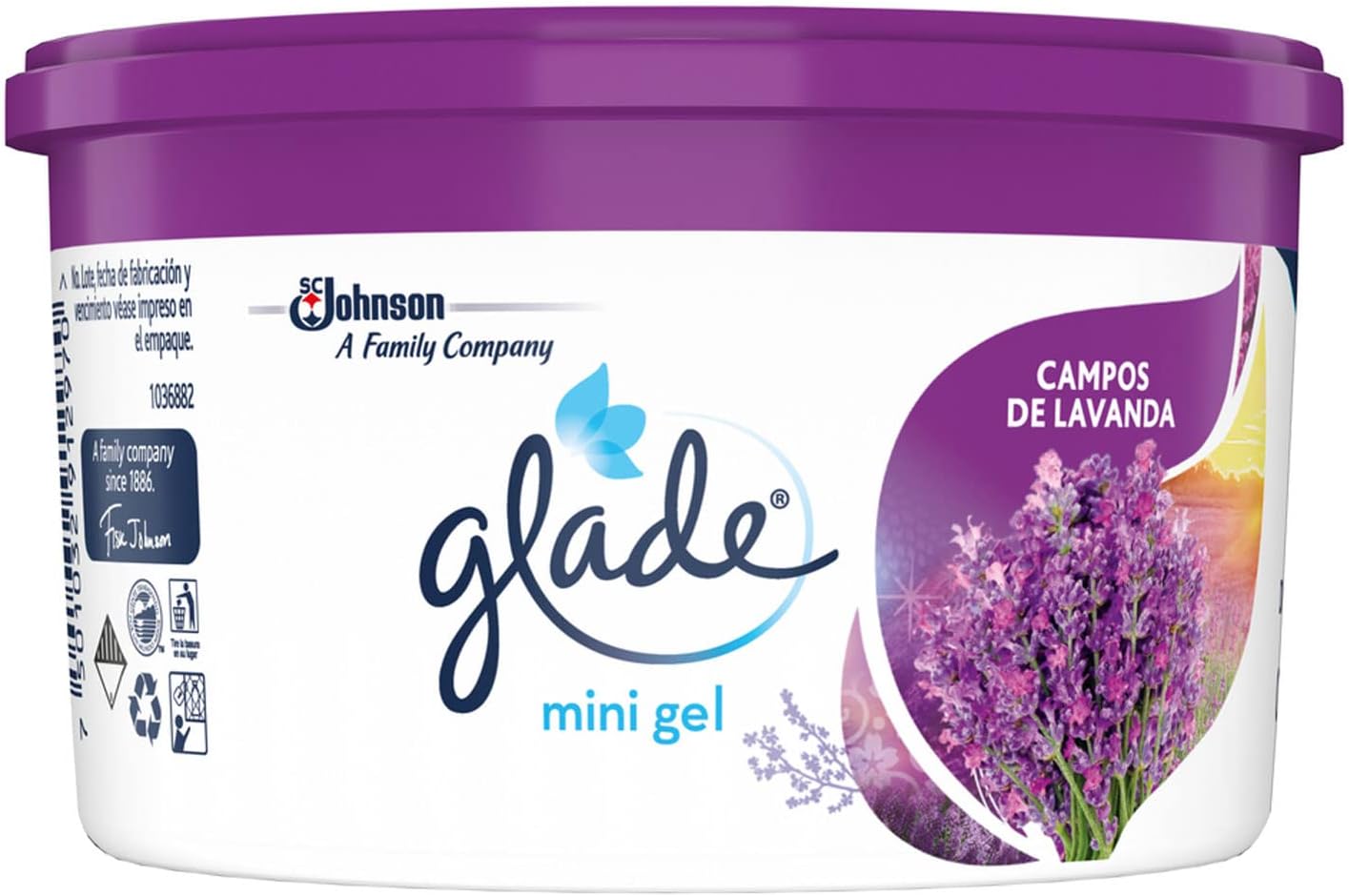 Glade Mini Gel Aromatizante para Hogar y el Auto, Elimina Malos Olores ...