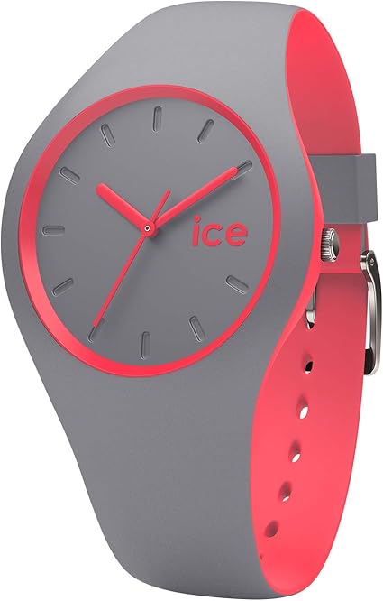 ICE-WATCH - Ice Duo Dusty coral - Women's Wristwatch With Silicon Strap ...