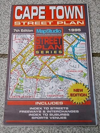 Cape Town Street Plan (Street Plans): 9781868092246: Amazon.com: Books