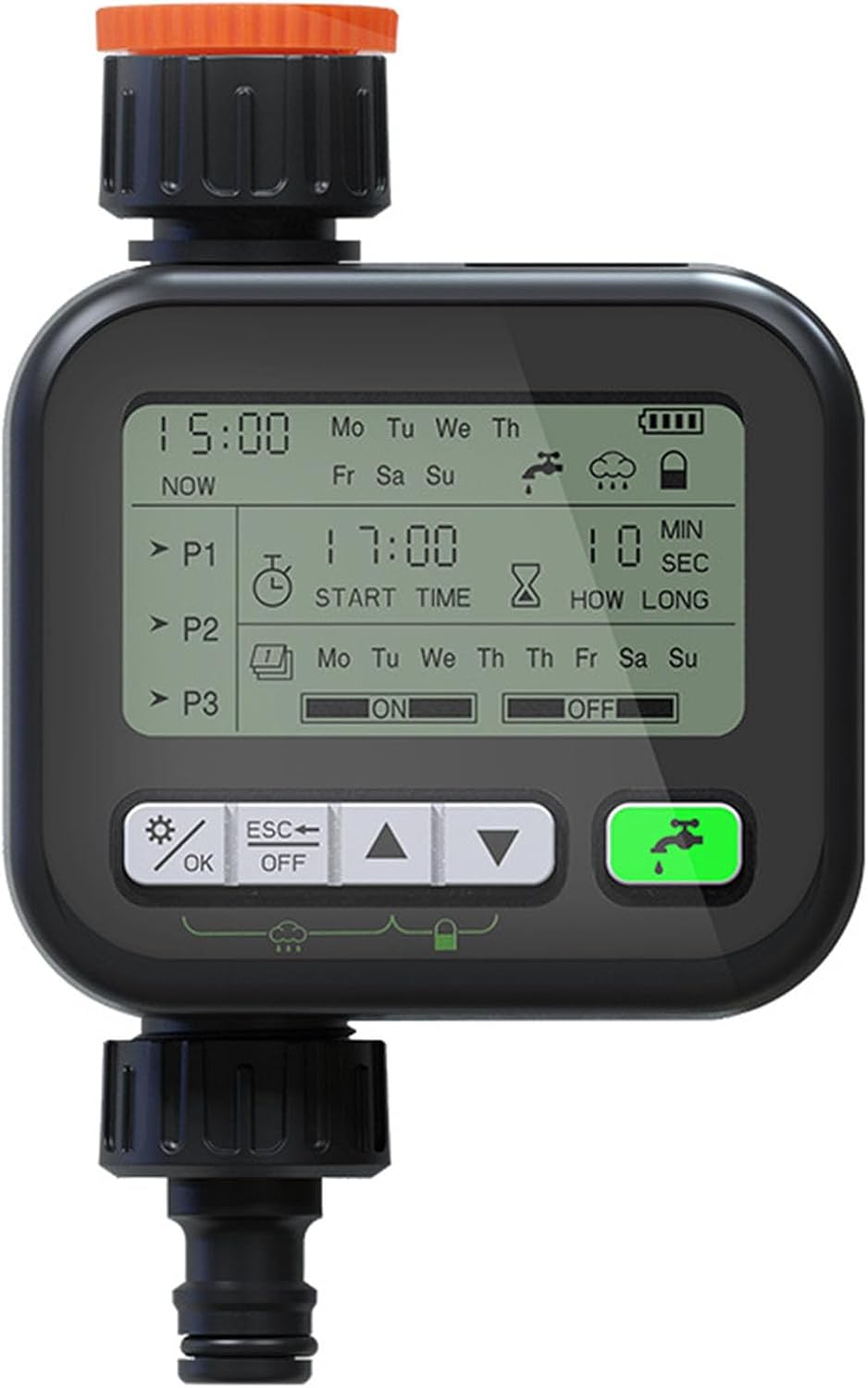 Amazon.com: Sprinkler Timer Water Timer Hose Timer with Rain Auto ...