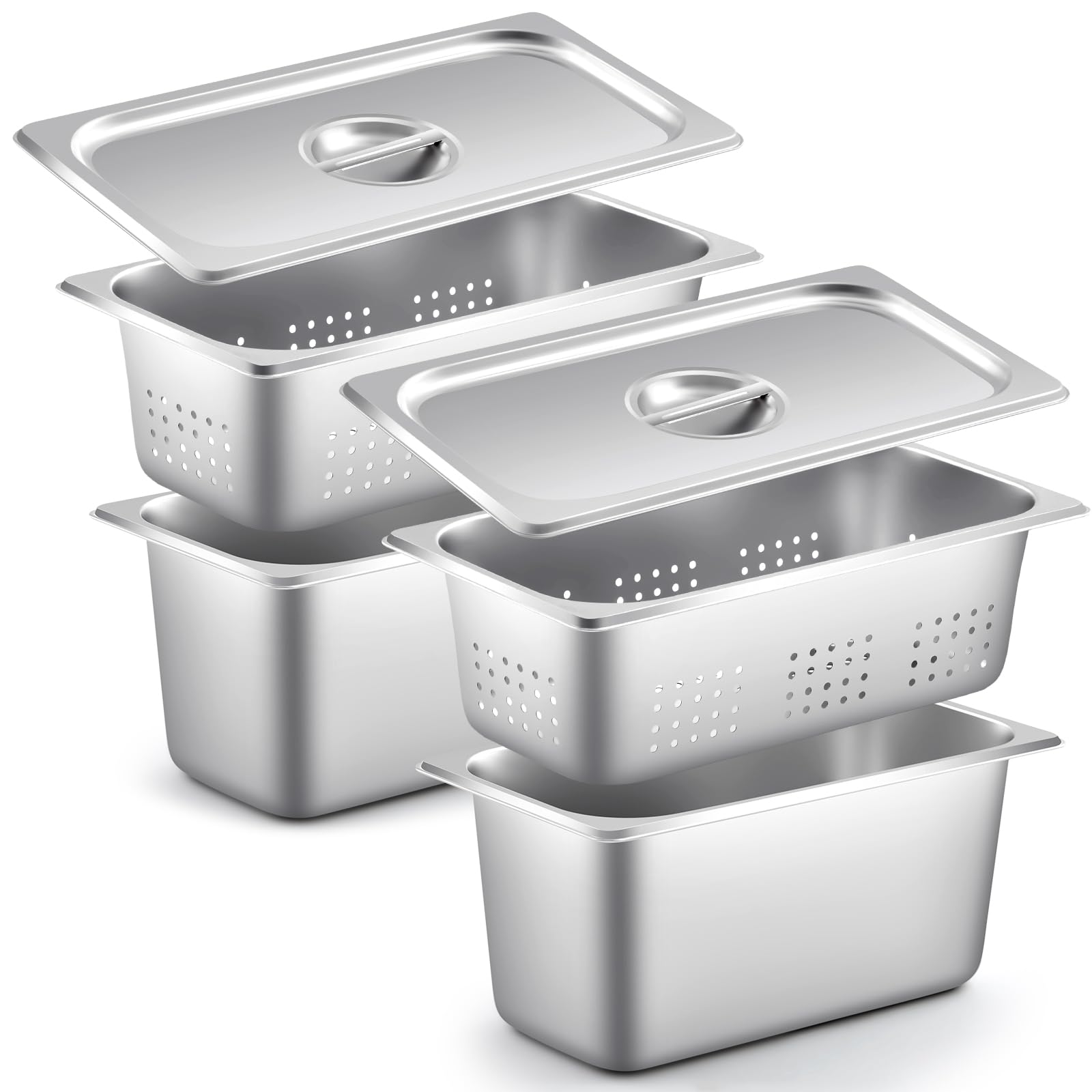 Snapklik.com : Mifoci 6 Pcs Full Size Hotel Pan