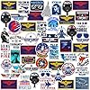 Amazon.com: TOP Gun 50CT Vinyl Large Deluxe Stickers Variety Pack ...