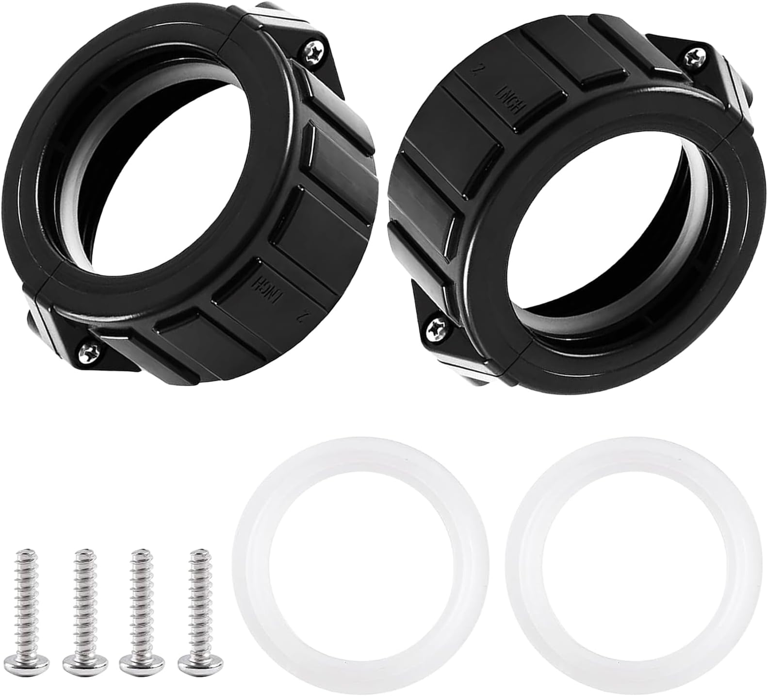 Amazon.com: Waterway 4005461 1.5 in. Split Nut Union Buttress Long ...