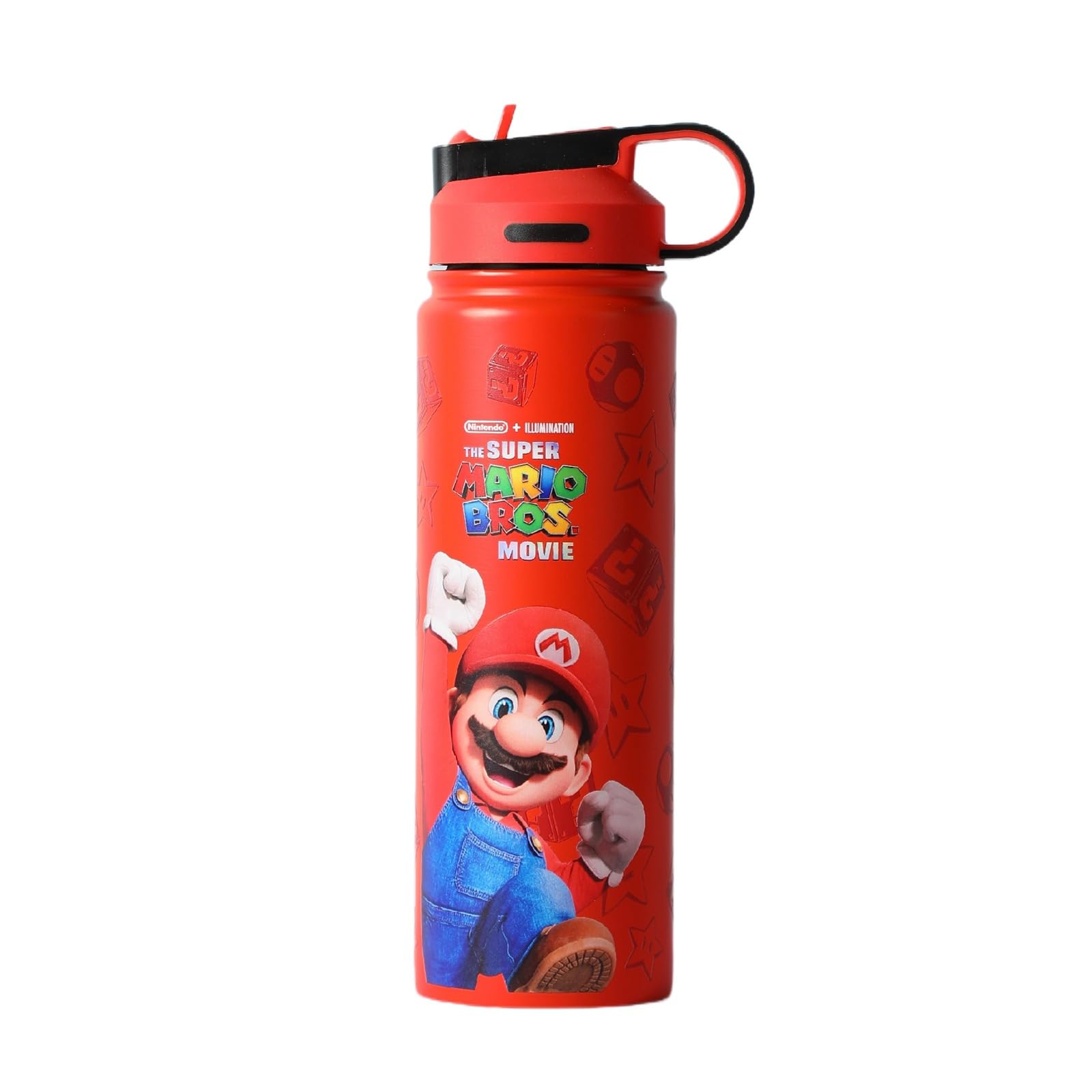 Amazon.com: MINISO Super Mario Bros Collection Stainless Steel Water ...