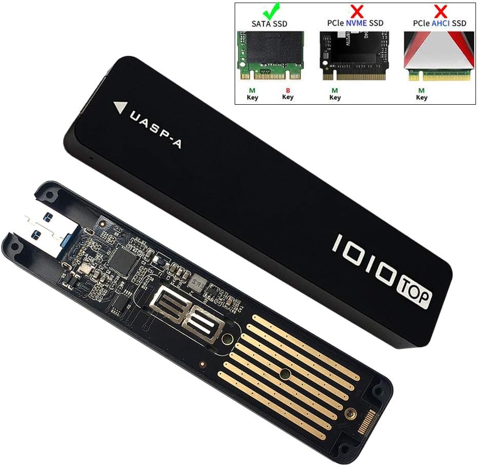 Amazon.com: M.2 to USB Adapter, B Key M.2 Adapter USB 3.0, USB to 2280 ...