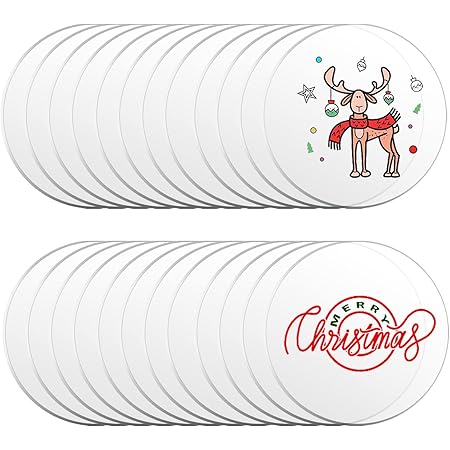 Amazon.com: 60 Pieces Clear Acrylic Circles 4 Inch Acrylic Plexiglass ...
