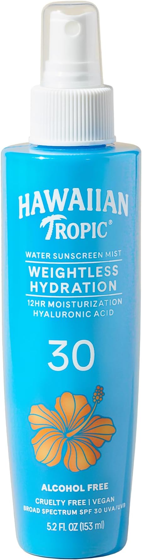 Amazon.com: Hawaiian Tropic Weightless Hydration Water Mist for Body ...