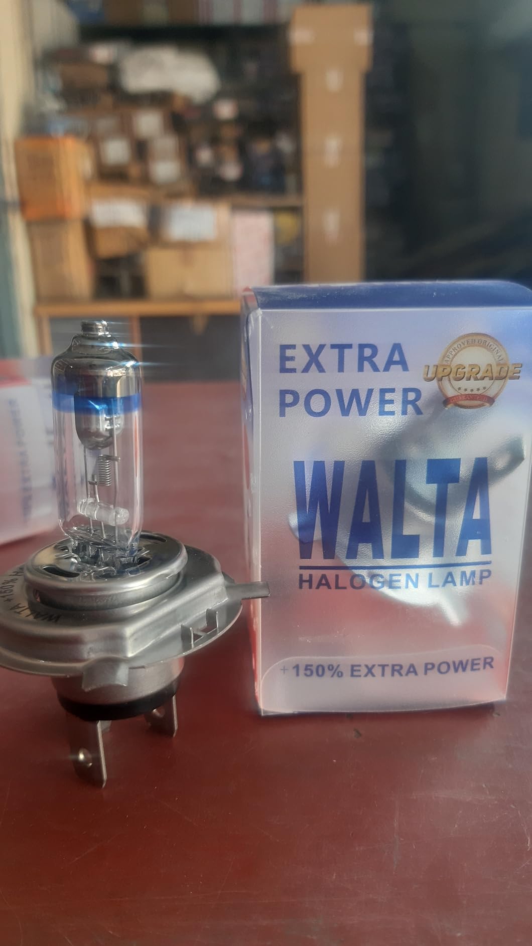 Walta Extra Power +150% H4 12V 130/100W P43T Exterior Halogen Bulb (Set ...