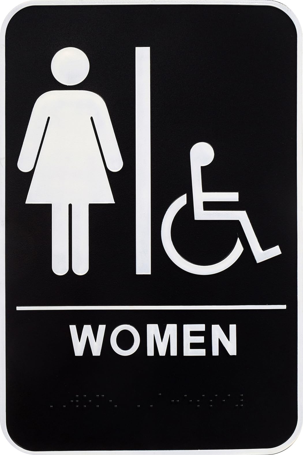 Hillman Group Restroom Sign Hillman 20 In X 24 In Corrugated Plastic