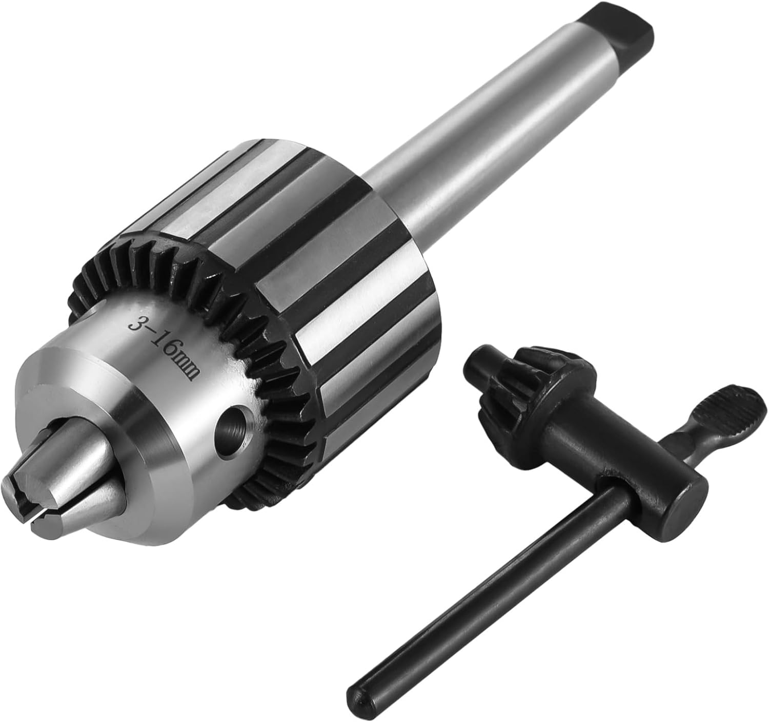 1/8"-5/8" Drill Chuck Set, Heavy Duty Precision Chuck with MT2 Shank ...