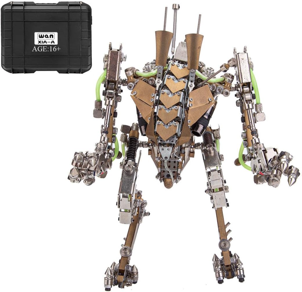 Amazon.com: CHUO 3D Metal Puzzle Mechanical Future Mech Model Kits ...