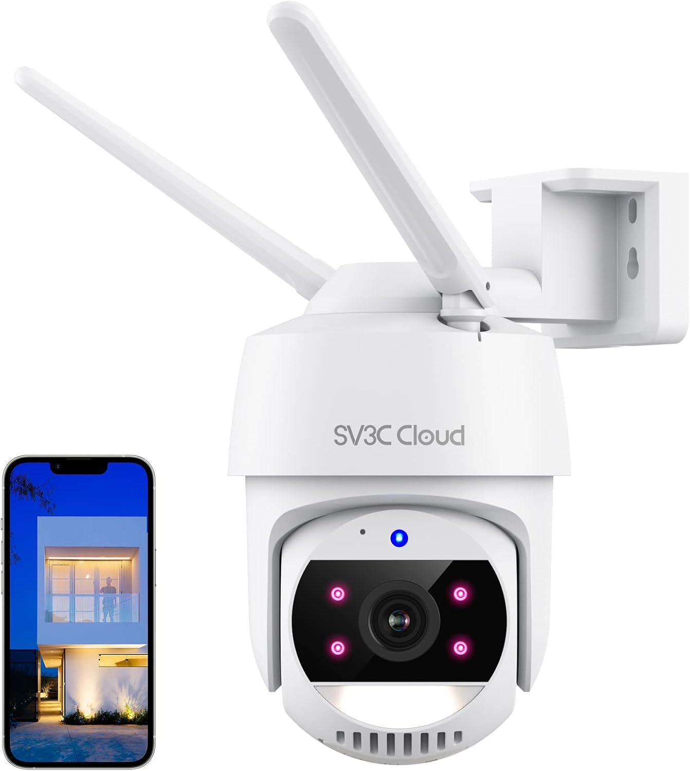 Amazon.com : SV3C 5MP PTZ WiFi Camera Outdoor, Pan Tilt Digital Zoom ...