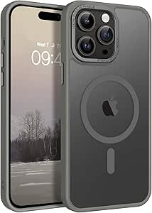 Amazon.com: BENTOBEN Magnetic for iPhone 14 Pro Case [Compatible with Magsafe] Translucent Matte ...