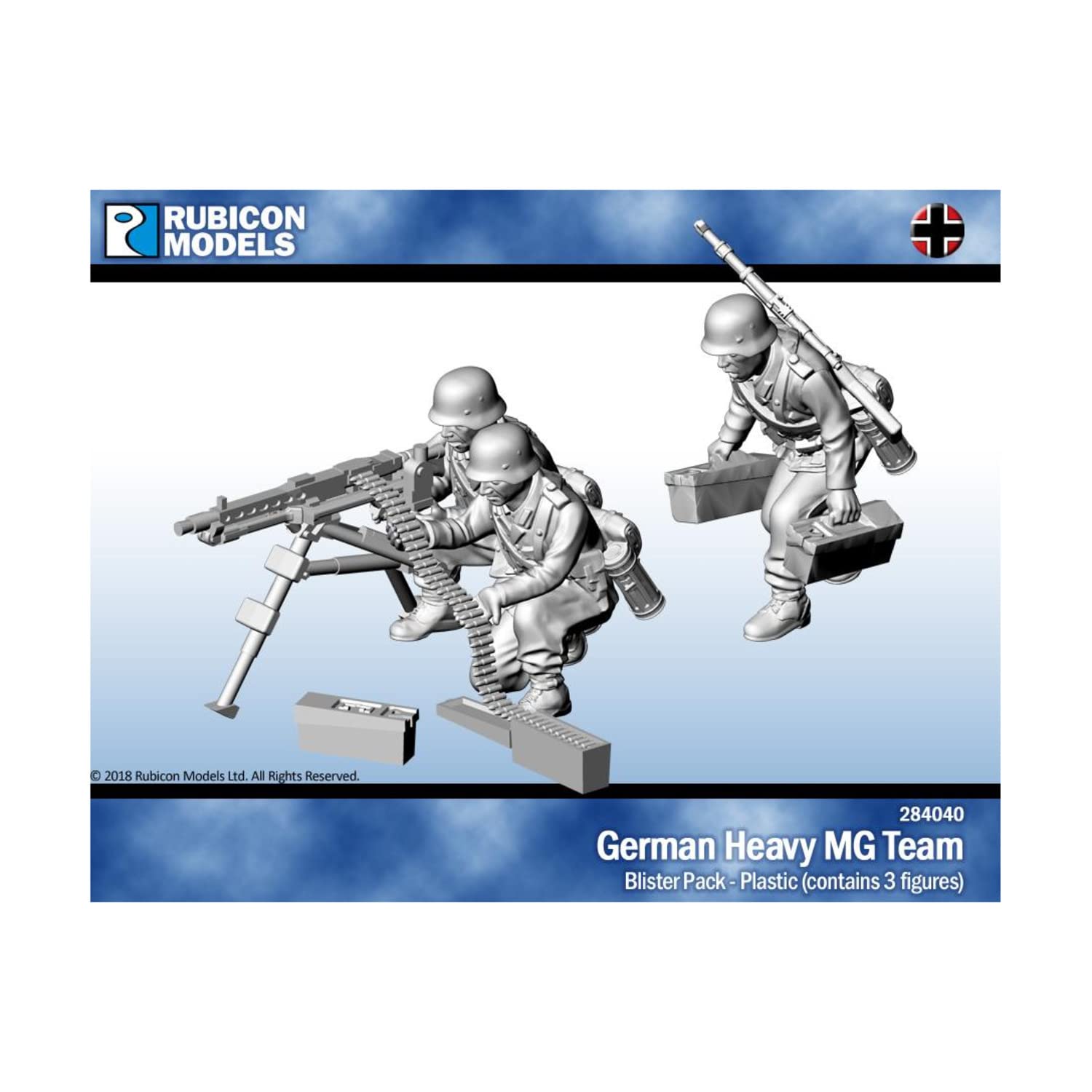 Amazon.com: Rubicon Models German HMG Team : Arts, Crafts & Sewing