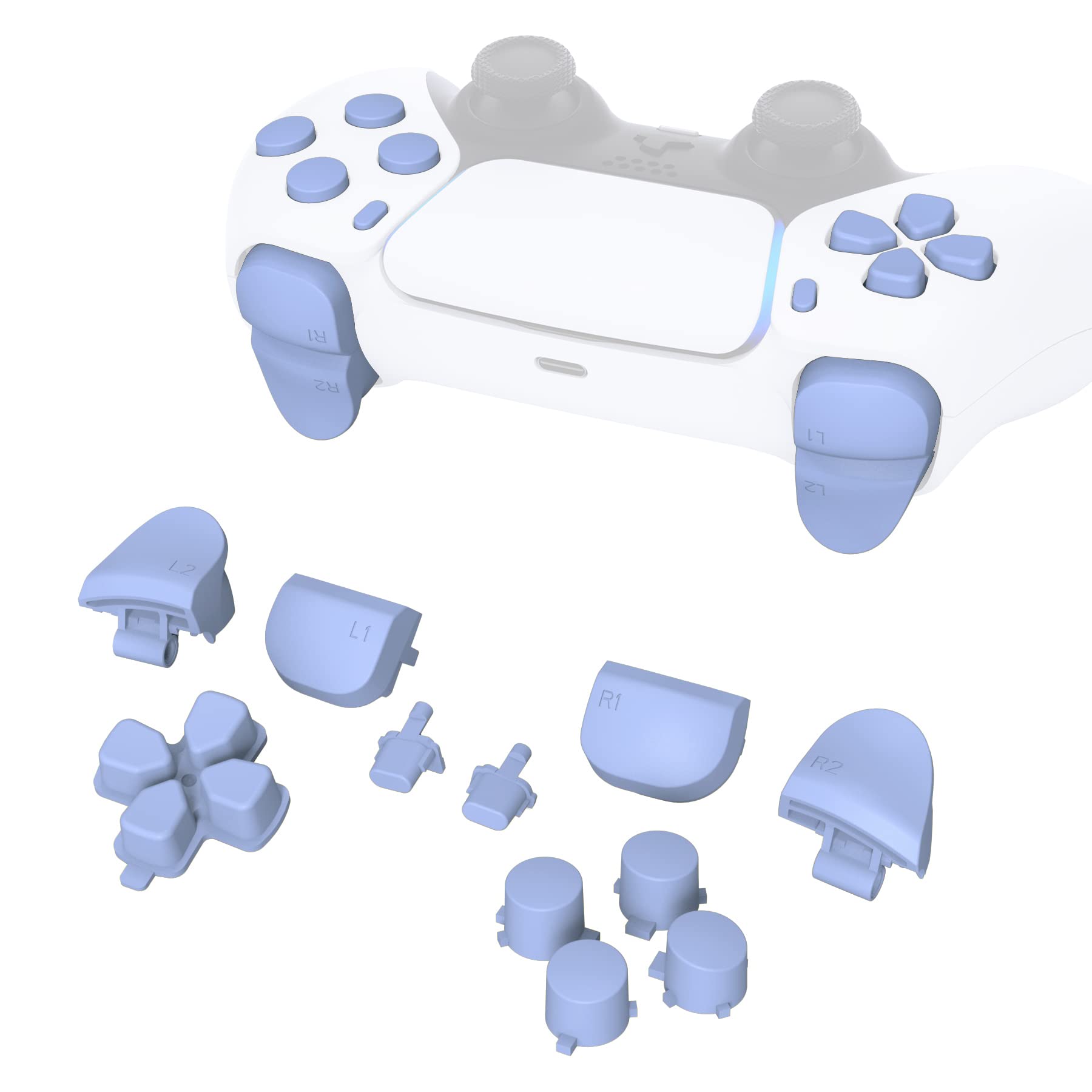 Manette Playstation 5 Replacement D-pad R1 L1 R2 L2 Triggers Share ...