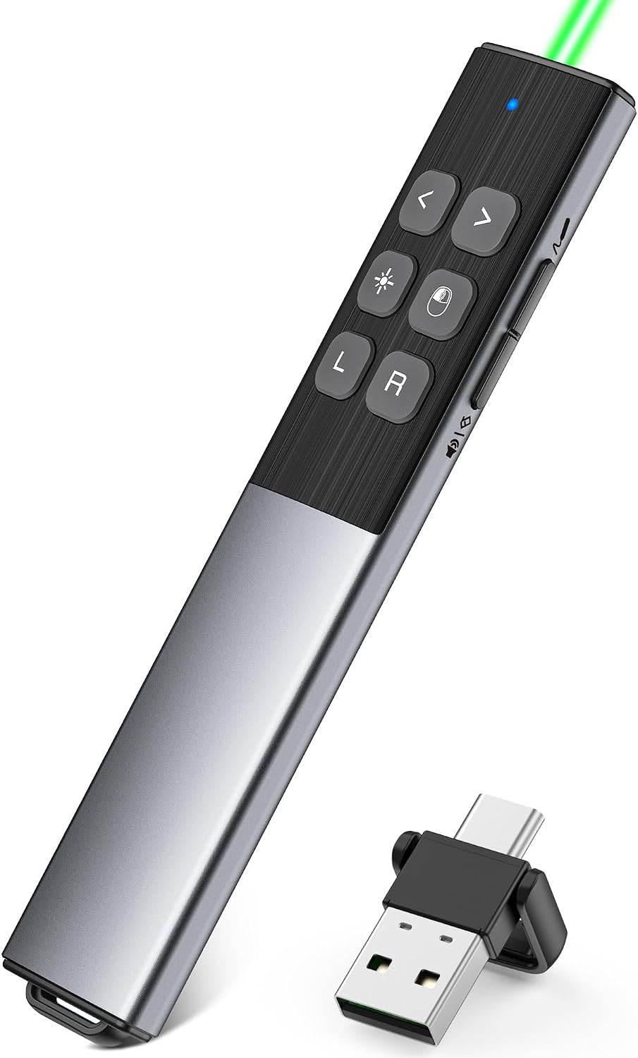 Amazon.com: Wireless Rechargeable Presentation Clicker- Presentation ...