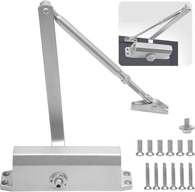 Adjustable Spring Door Closer,Automatic Hydraulic Door Closure ...