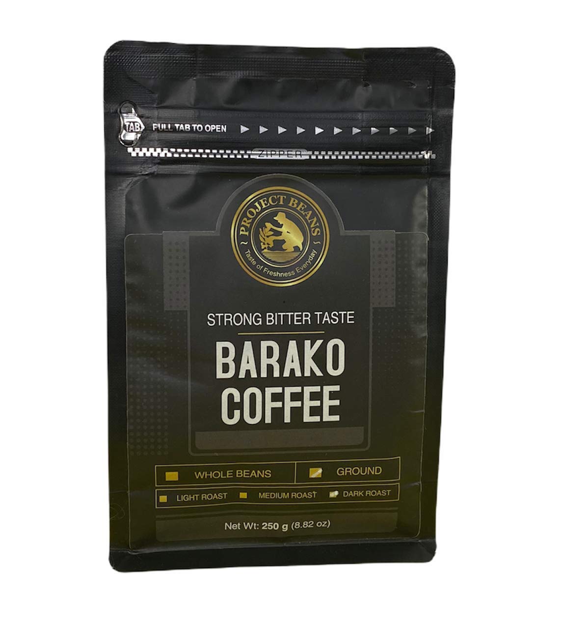 Amazon.com : PROJECT BEANS Barako Gound Coffee 250g x 1 bag - Best from ...