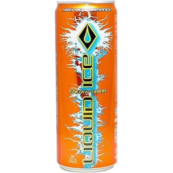 Amazon.com: Liquid Ice Energy Drink, Citrus Pop, 12 Ounce, 24 Count ...