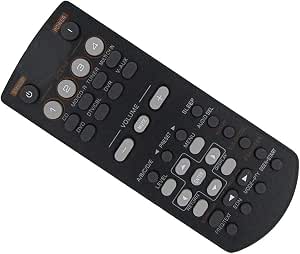 Amazon.com: Easytry Remote Control for Yamaha RAV280 WN057800 HTR ...