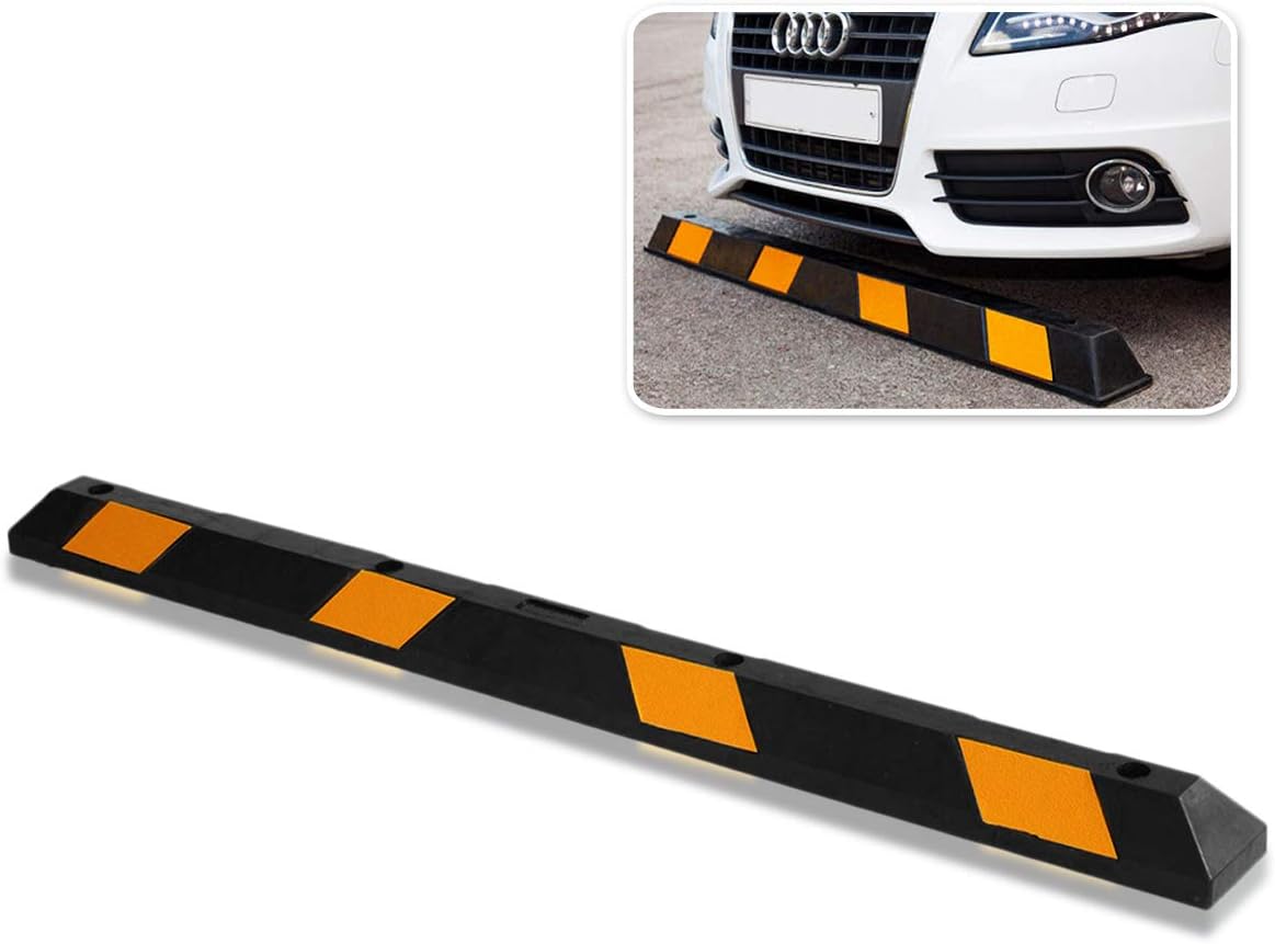 Amazon.com: TRAFFIC KONTROL Parking Stopper for Garage or Parking lot ...