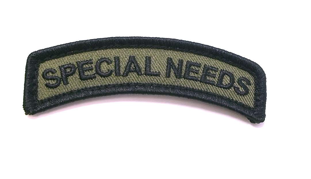 Amazon.com: Special Needs TAB Patch (Forest) 3.25 Inch x 1.1 Inch ...