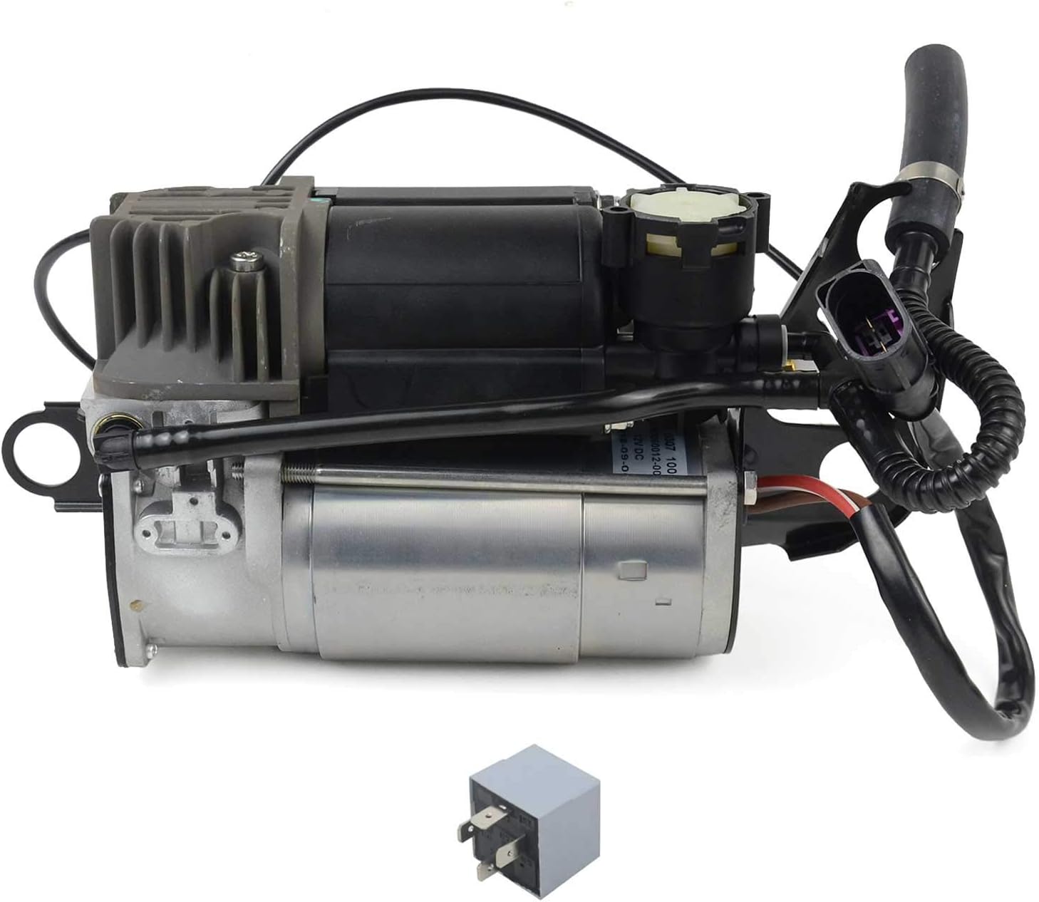 Air Suspension Pump Compressor 4L0698007A 7L8616006A 4154033050 2002 ...