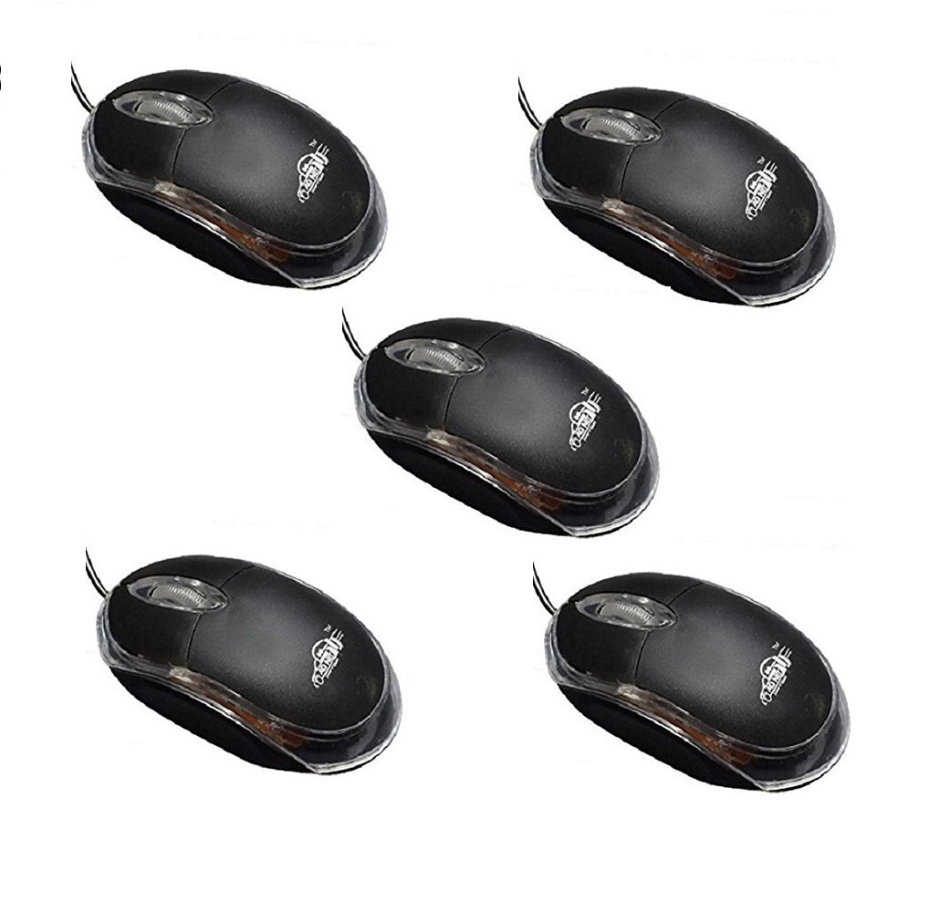 Amazon.in: Buy ADNET USB Wired Optical Gaming Mouse 1000 DPI (Pack of 5 ...