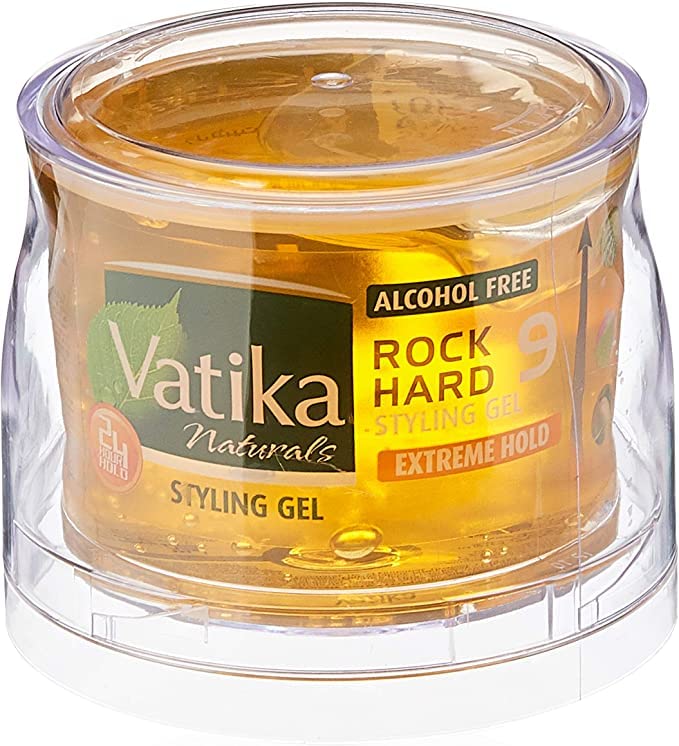 Buy Vatika Naturals Extreme Hold, Rock Hard 9 Styling Gel - 250ml ...