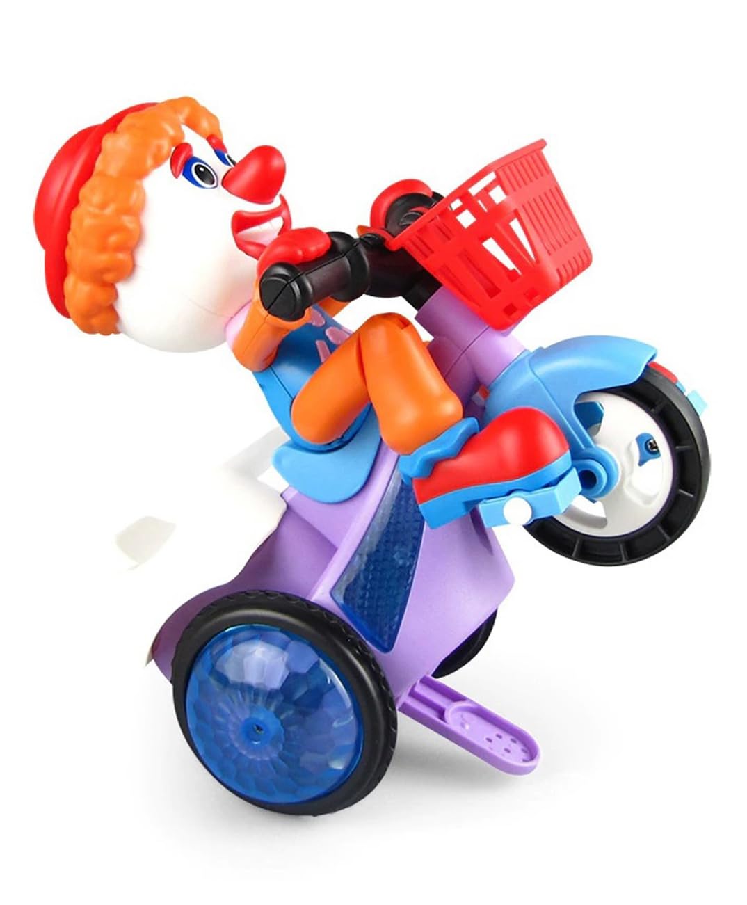 Buy Storio Bump and Go Joker Dancing Tricycle Toy with Music and Light ...