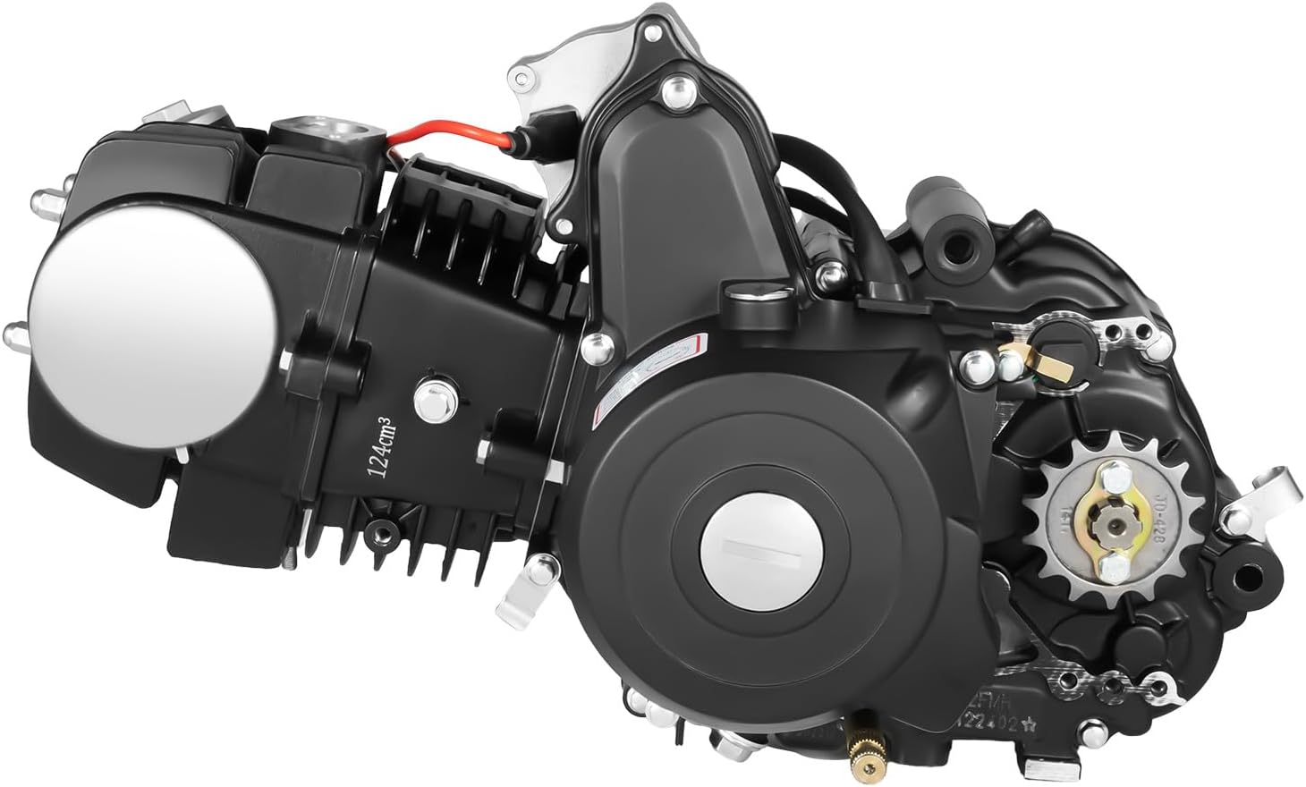 Amazon.com: KannBeki 4-Stroke Vertical ATVs Engine,125CC Horizontal ATV ...