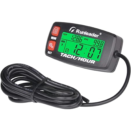 Amazon.com: Small Engine Tachometer Hour Meter: Timorn Digital ...