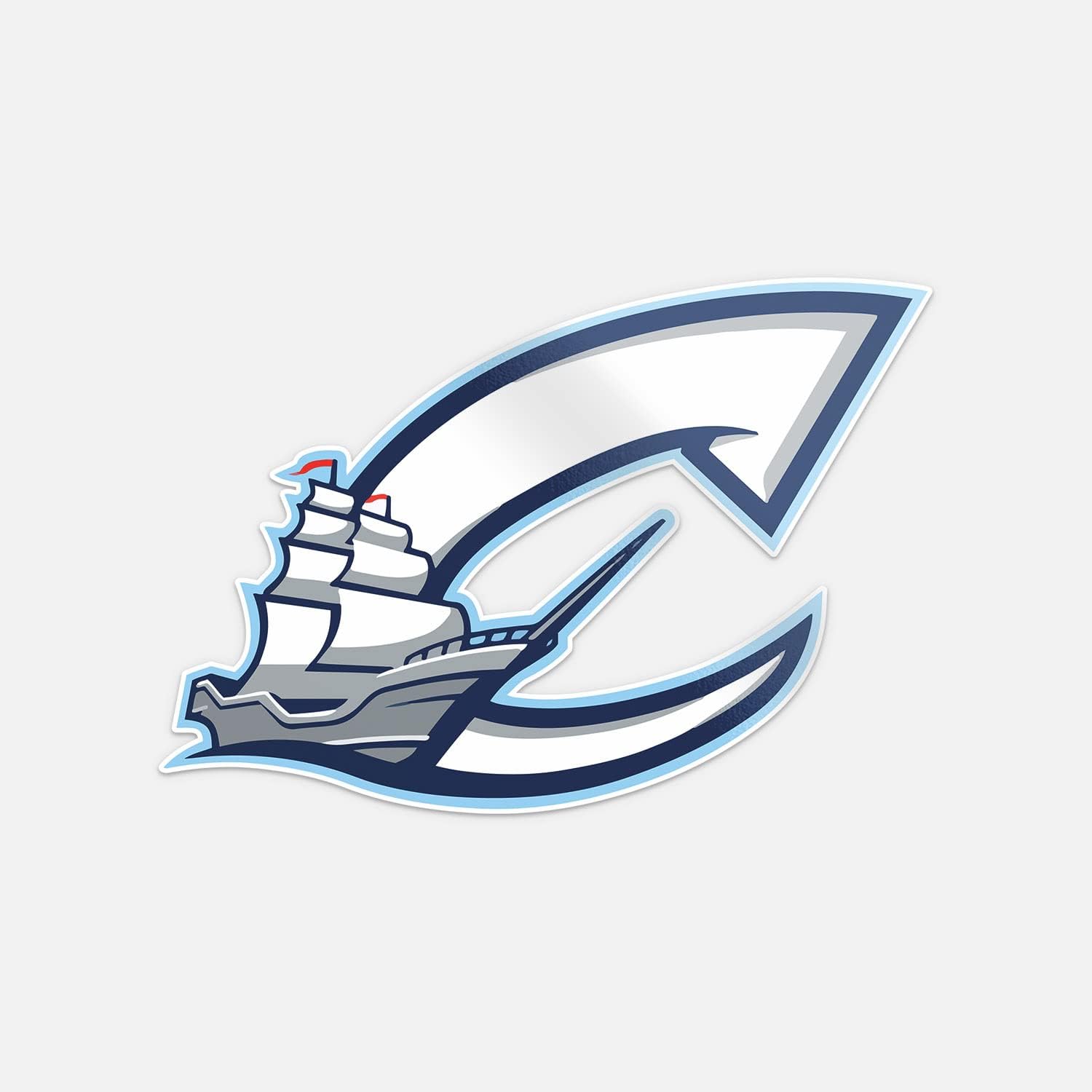 Amazon.com - Columbus Clippers MiLB Baseball Logo Vinyl Decal Bumper ...